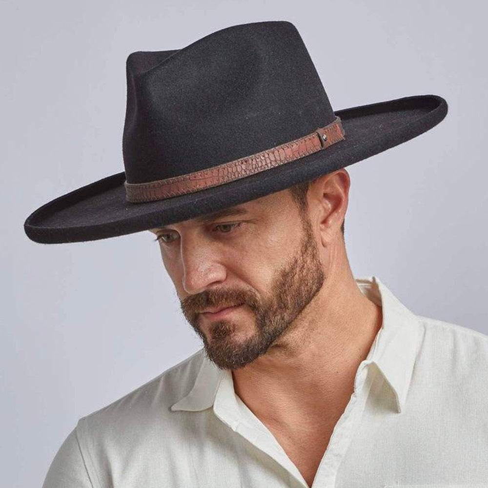 Hudson Pencil Rim Felt Fedoras – Planet Cowboy