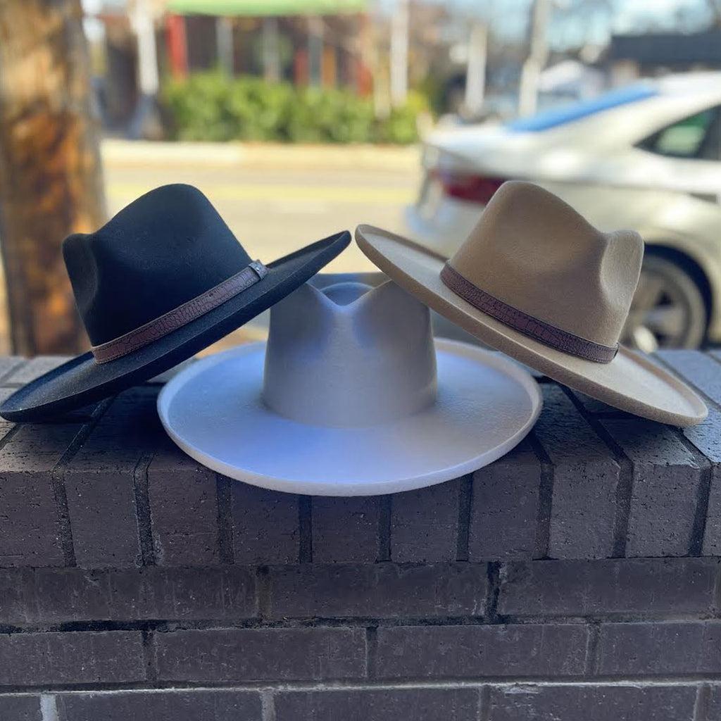 Hudson Pencil Rim Felt Fedoras – Planet Cowboy
